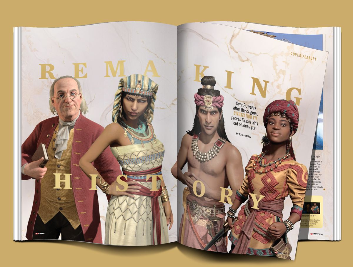PC Gamer magazine's new issue is on sale now: Sid Meier's Civilization ...