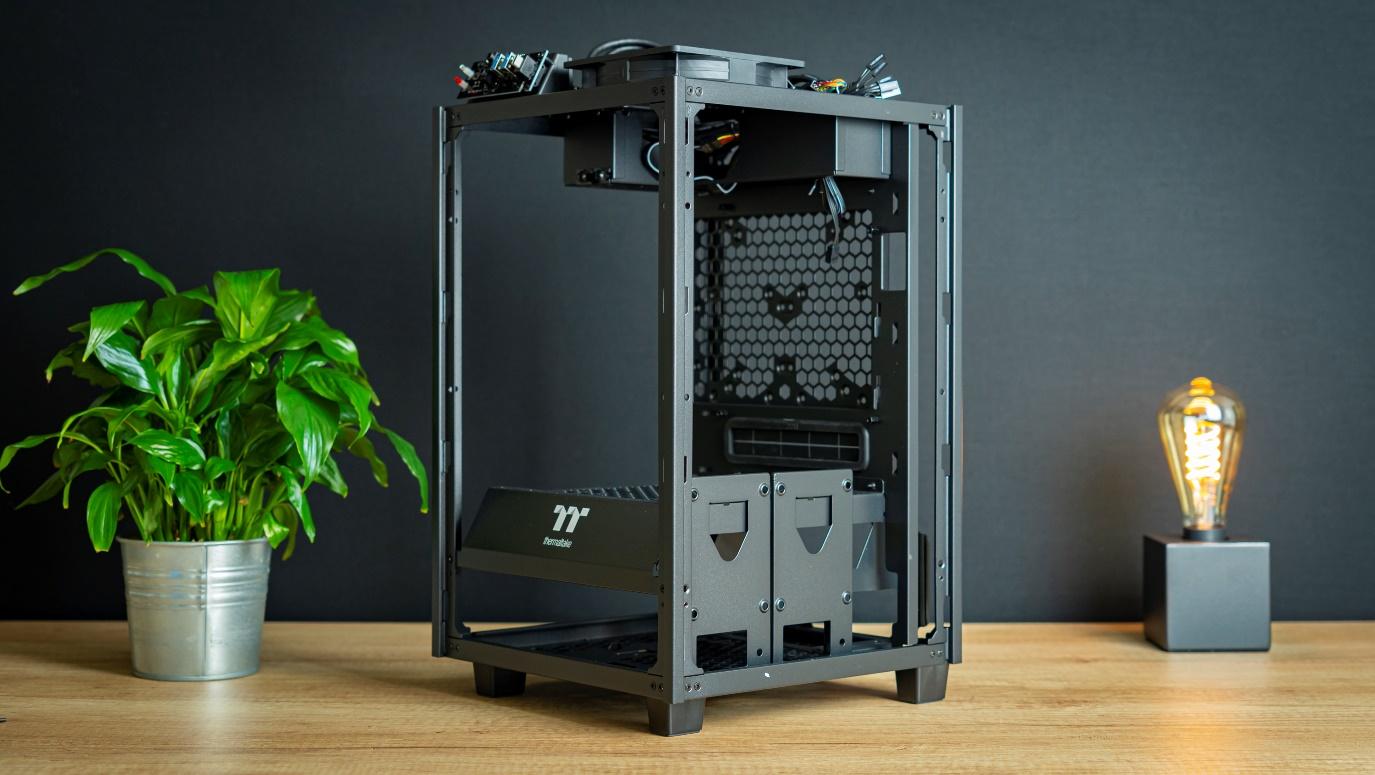 Thermaltake The Tower 100 Review Affordable ITX Weirdness Tom s Hardware