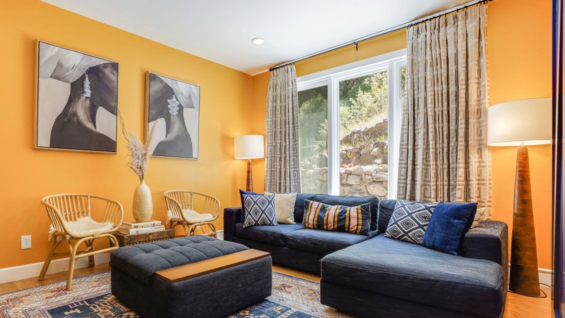 Small living room curtain ideas — 5 ways to add flair | Real Homes