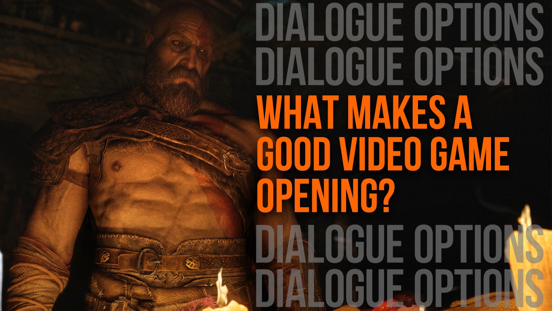Dialogue Options |What makes a good video game opening? | GamesRadar+