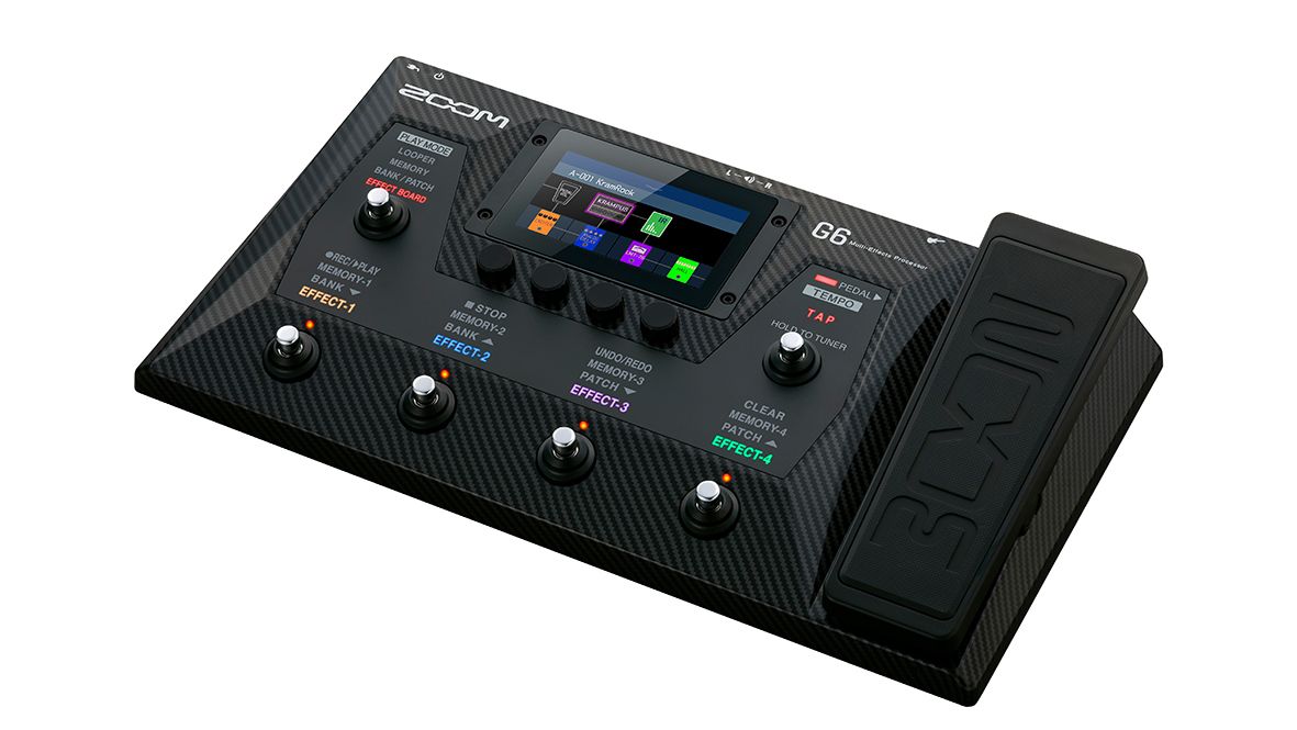 Zoom reveals its new multi-effects guitar pedal: G6 | MusicRadar