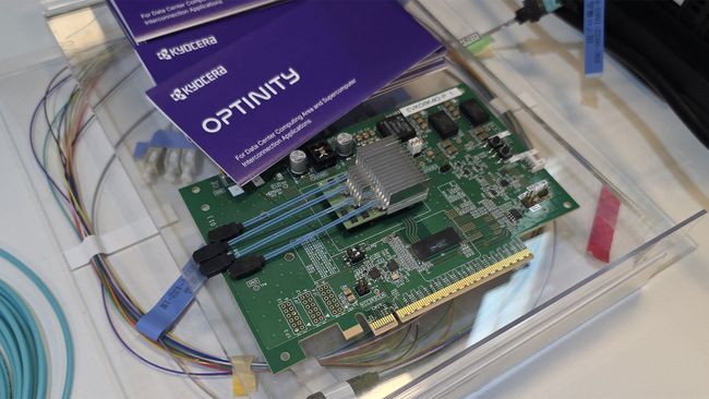 Kioxia demos optical SSD, boasts of high performance and 30m+ cabling ...