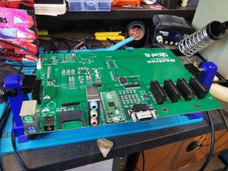 Raspberry Pi Pico Micro ATX Motherboard Passes First Test | Tom's Hardware