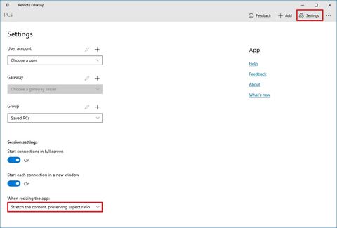 How to use Remote Desktop app to connect to a PC on Windows 10 ...