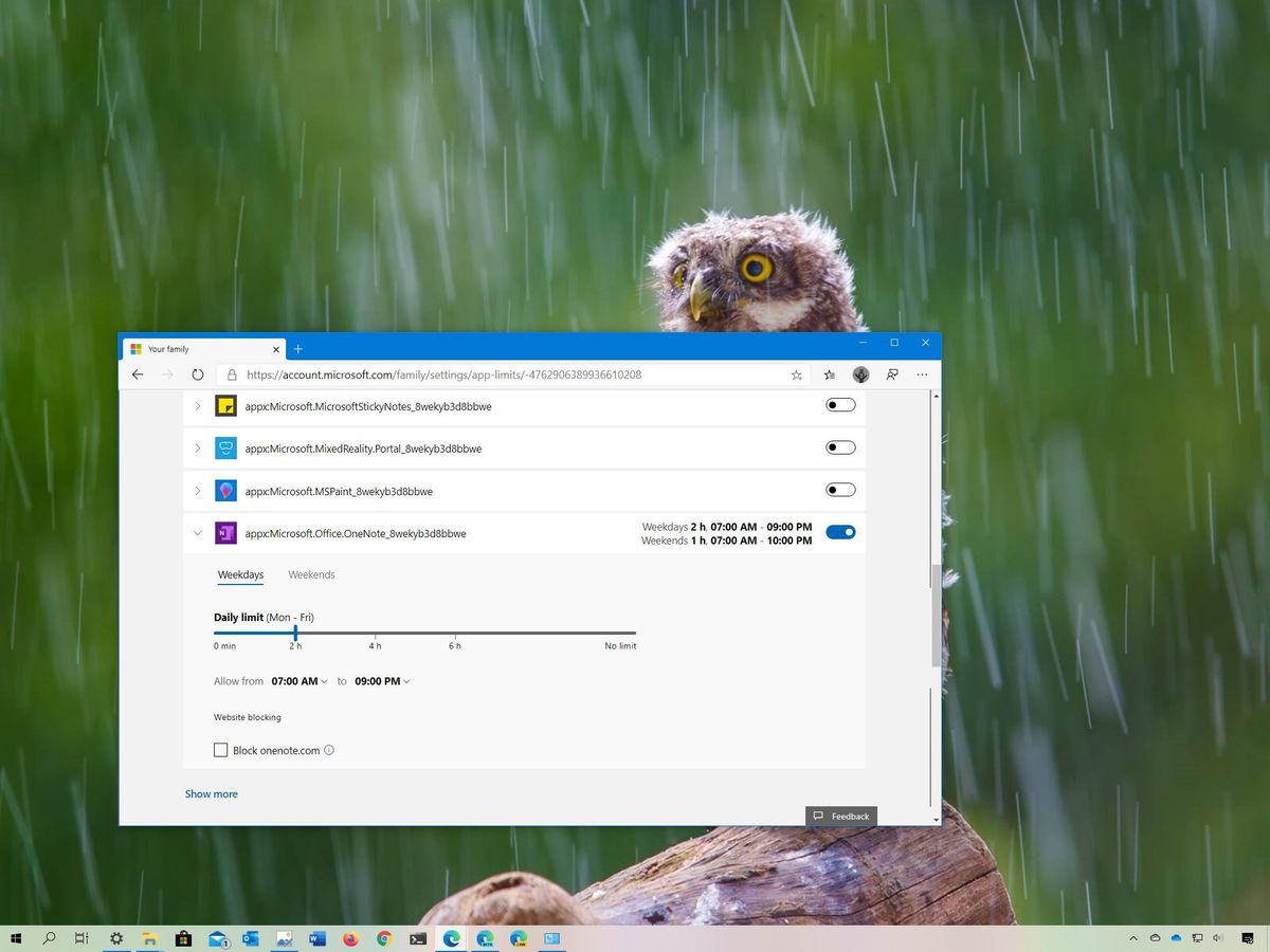 How to limit kids' app and game screen time on Windows 10, Xbox, and ...