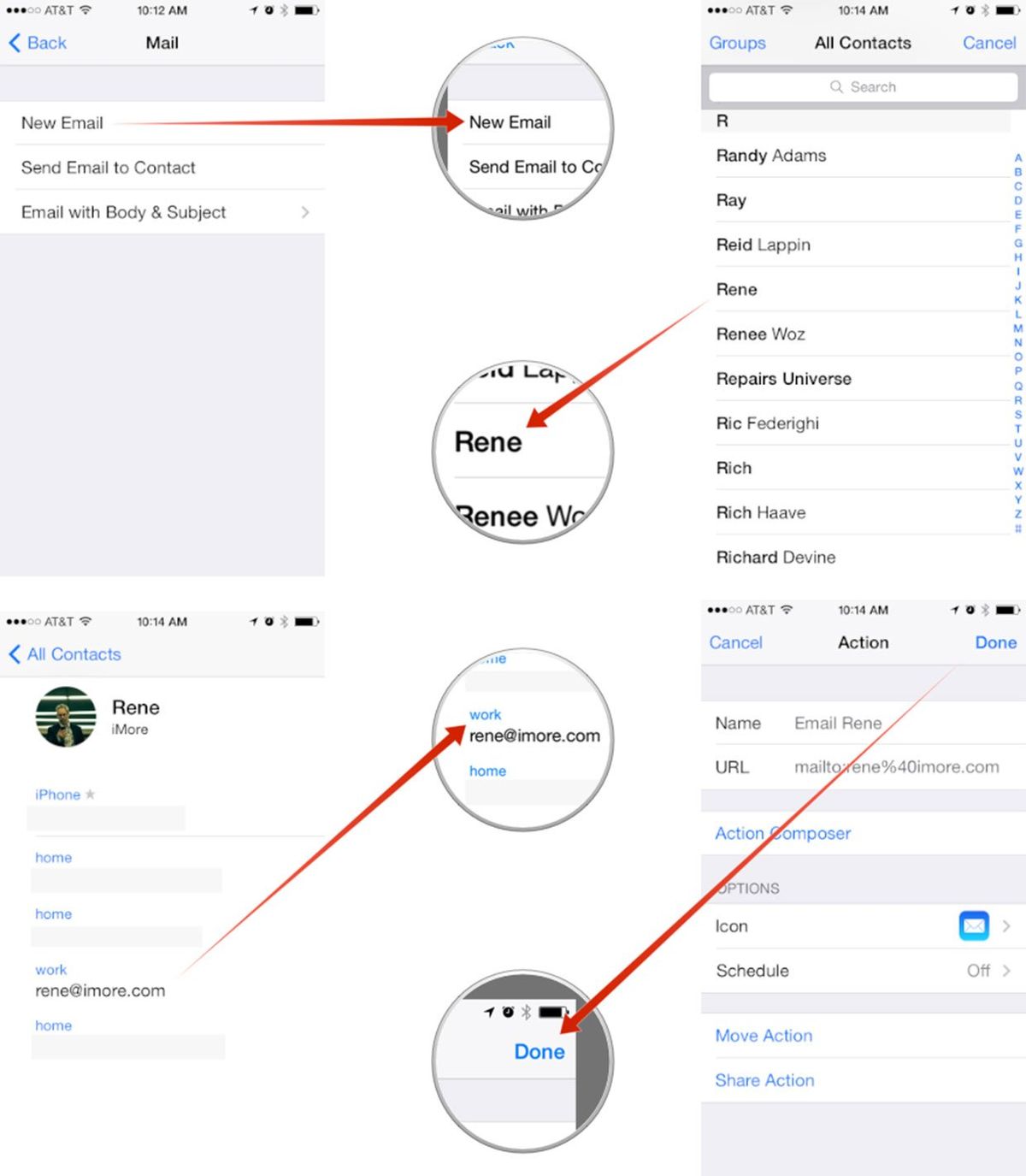 How to create and use contact shortcuts with Launch Center Pro | iMore