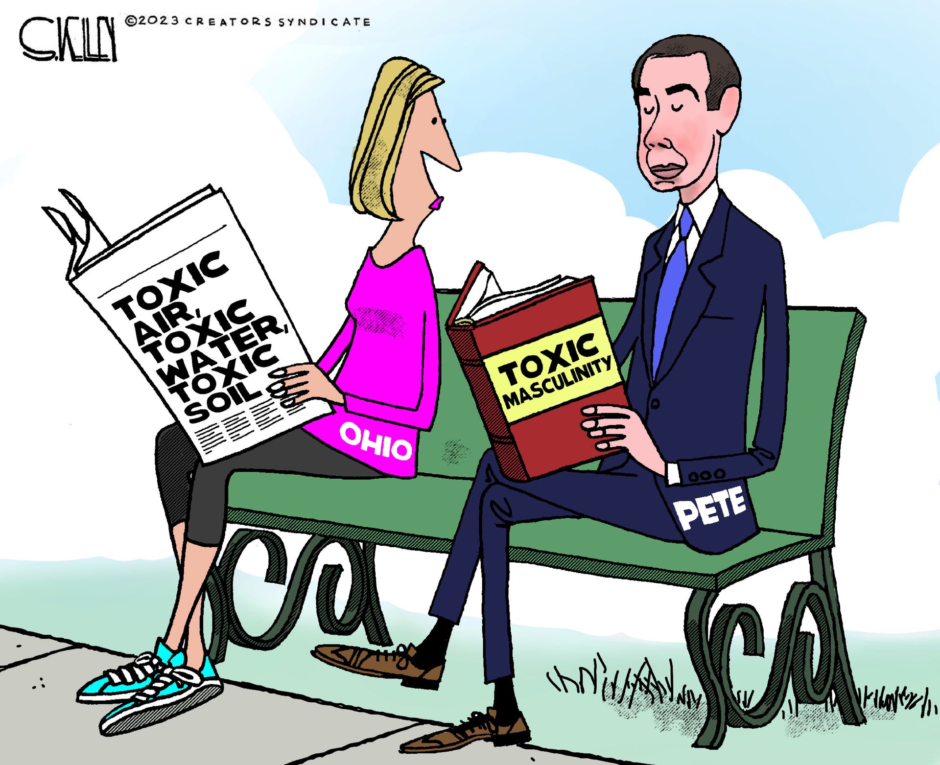 7 outraged cartoons about the Ohio train derailment | The Week