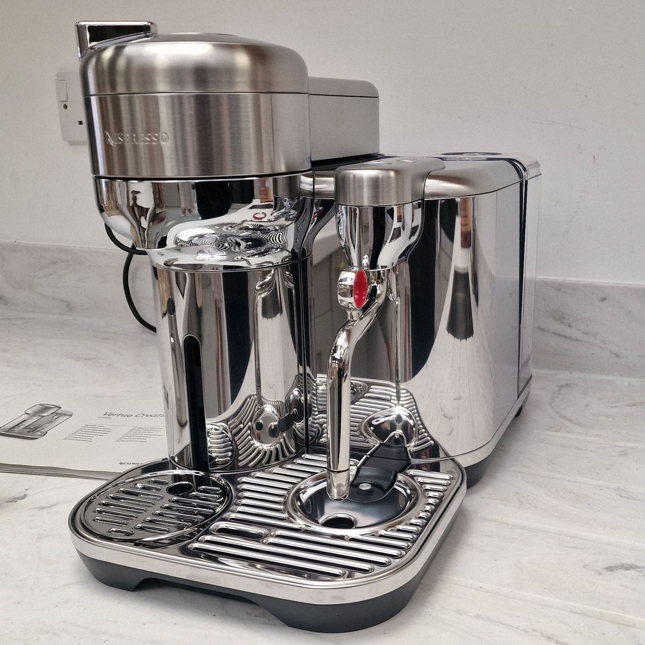Nespresso Vertuo Creatista review - pod coffee goes luxe | Livingetc