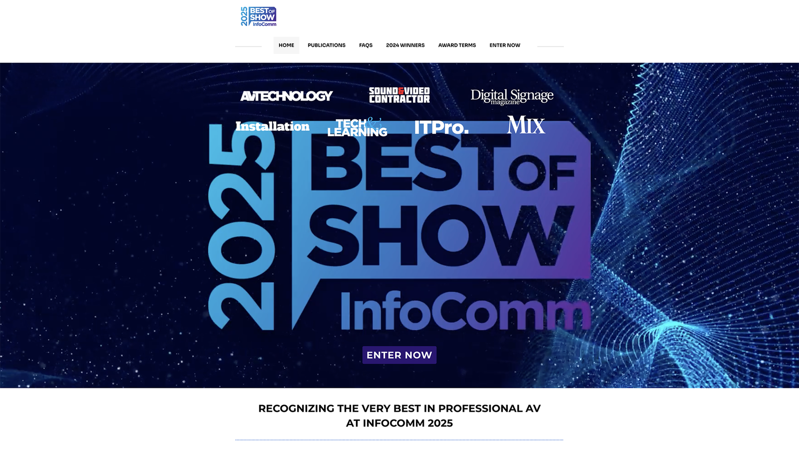 InfoComm 2025 Best of Show Awards are now open for entries | IT Pro