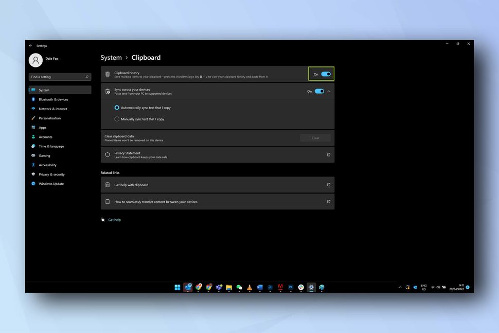 How to enable clipboard history on Windows | Tom's Guide
