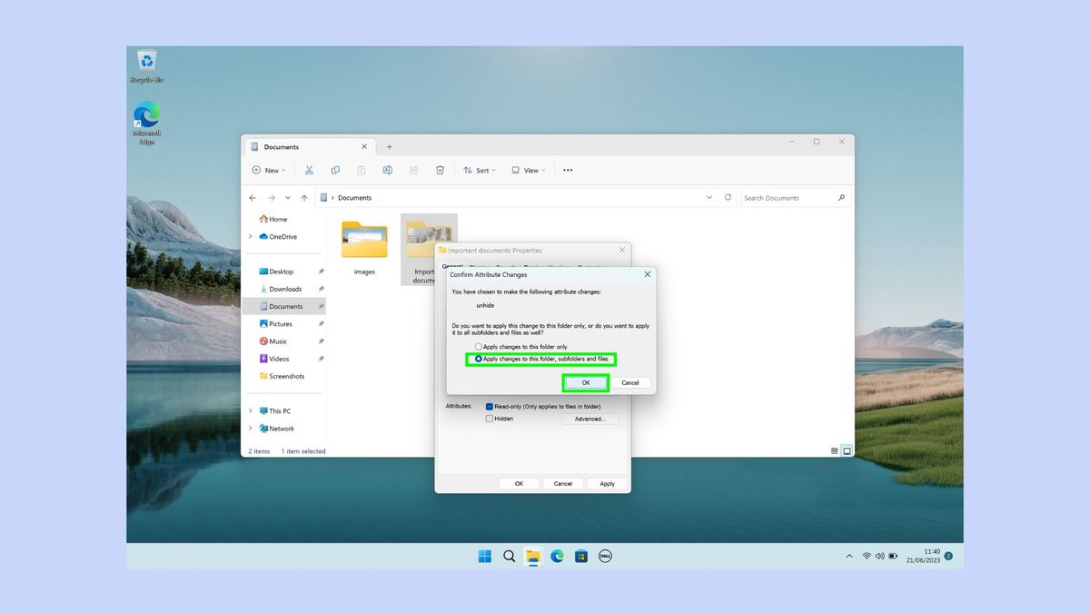 How to hide folders on Windows 11 | Tom's Guide