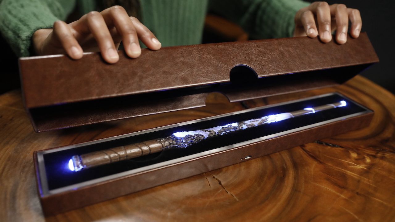 I Tried The Harry Potter Magic Caster Wand Heres What Features Sold Me Cinemablend