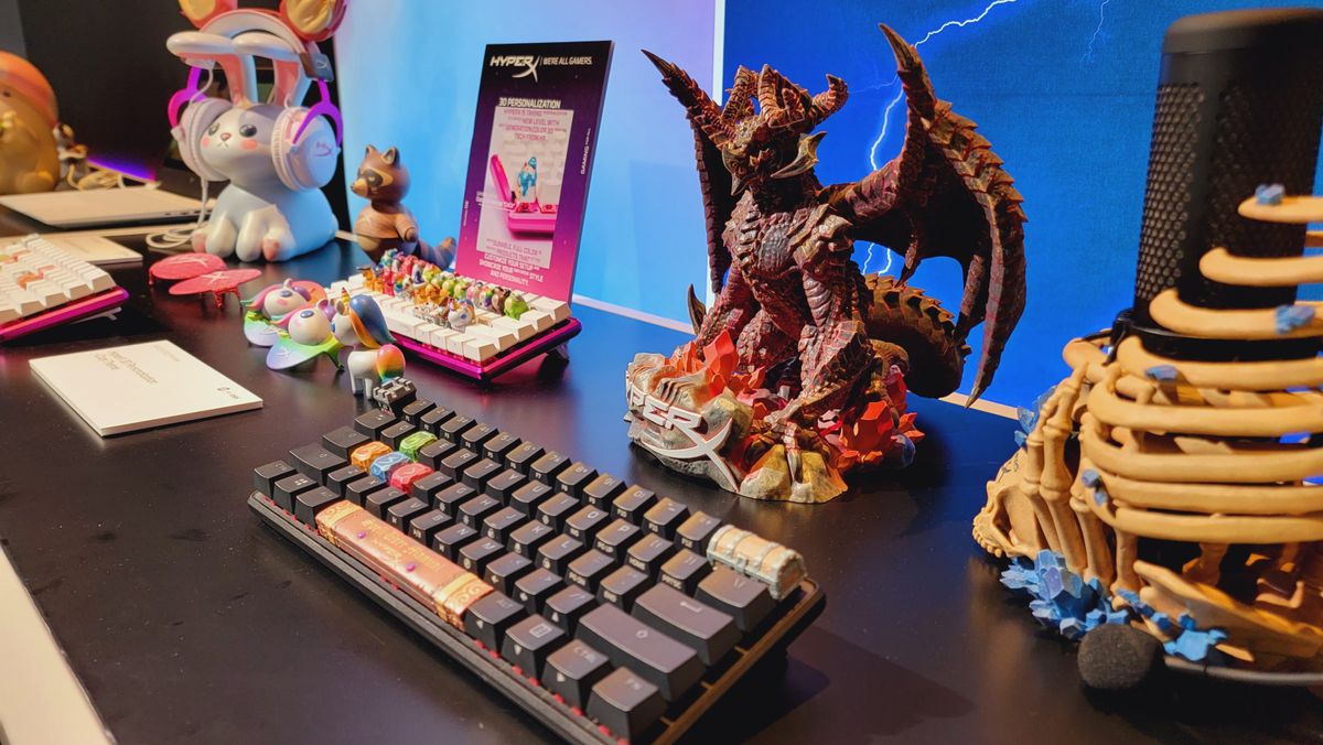 HyperX to Offer 3D Printed Keycaps, Headset Accessories | Tom's Hardware