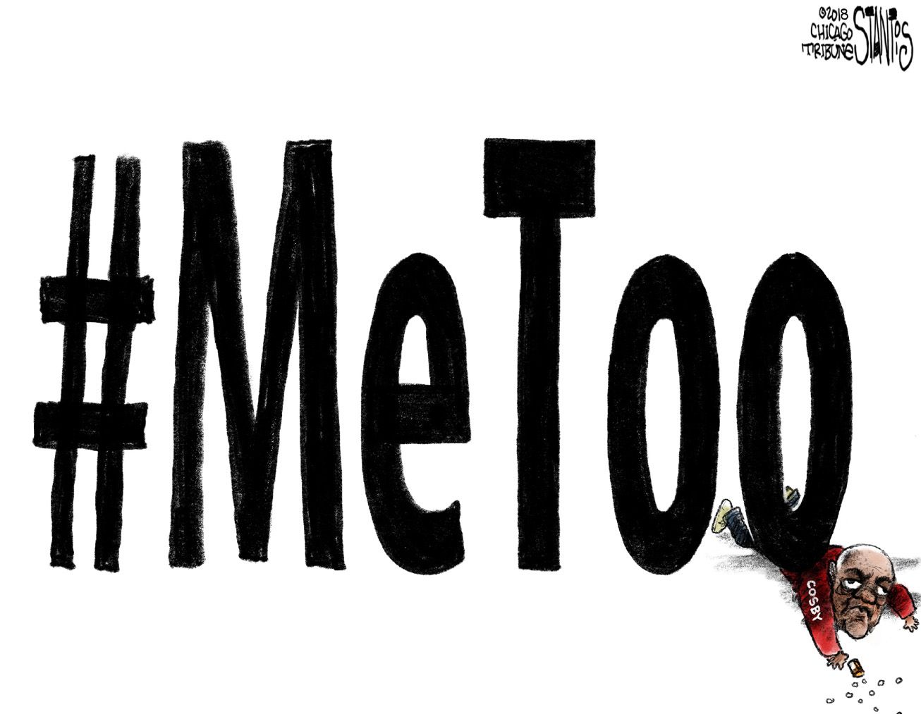 Editorial cartoon U.S. Bill Cosby guilty verdict MeToo | The Week