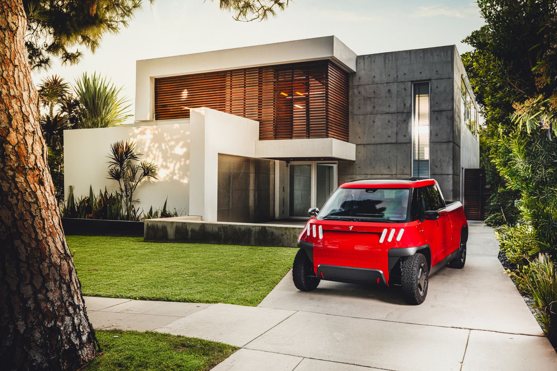 Meet the final drivable prototype of the Telo MT1 pickup truck, shaped ...