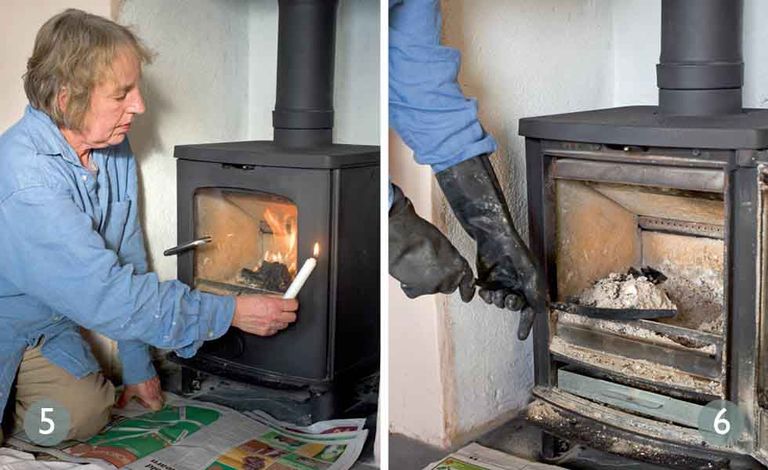 How to clean a wood burning stove | Real Homes