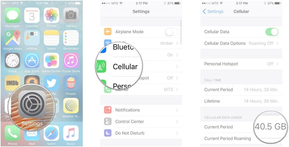 How to turn off cellular data and track your usage on your iPhone and ...