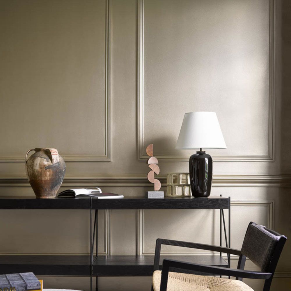 Break up a large wall in a living room with clever decorating ideas ...