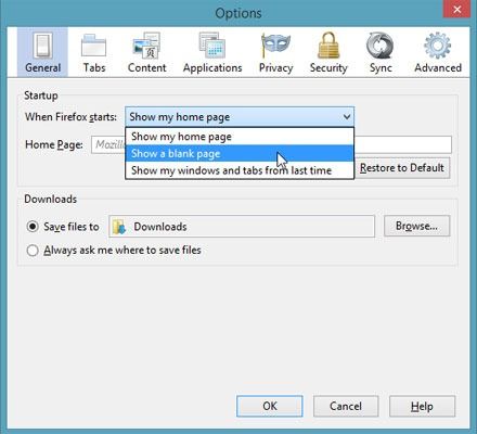 How to Set a Blank Home Page in IE, Firefox and Chrome | Laptop Mag