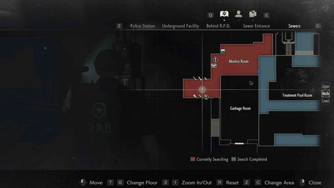 Resident Evil 2 chess plug puzzle solution to open the Monitor Room ...