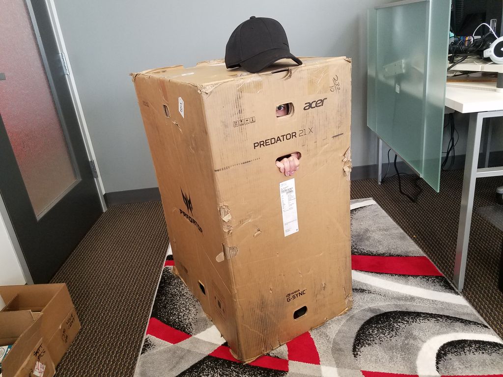 Watch us unbox a ridiculous $9,000 laptop that comes in a box so big it ...