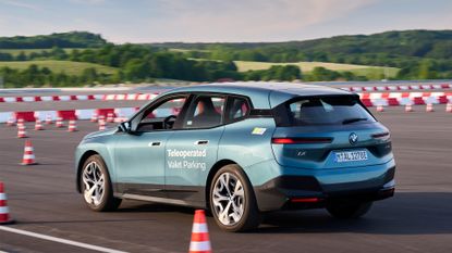 I parked a BMW remotely using a Sim Racing Rig and it was as bizarre as ...