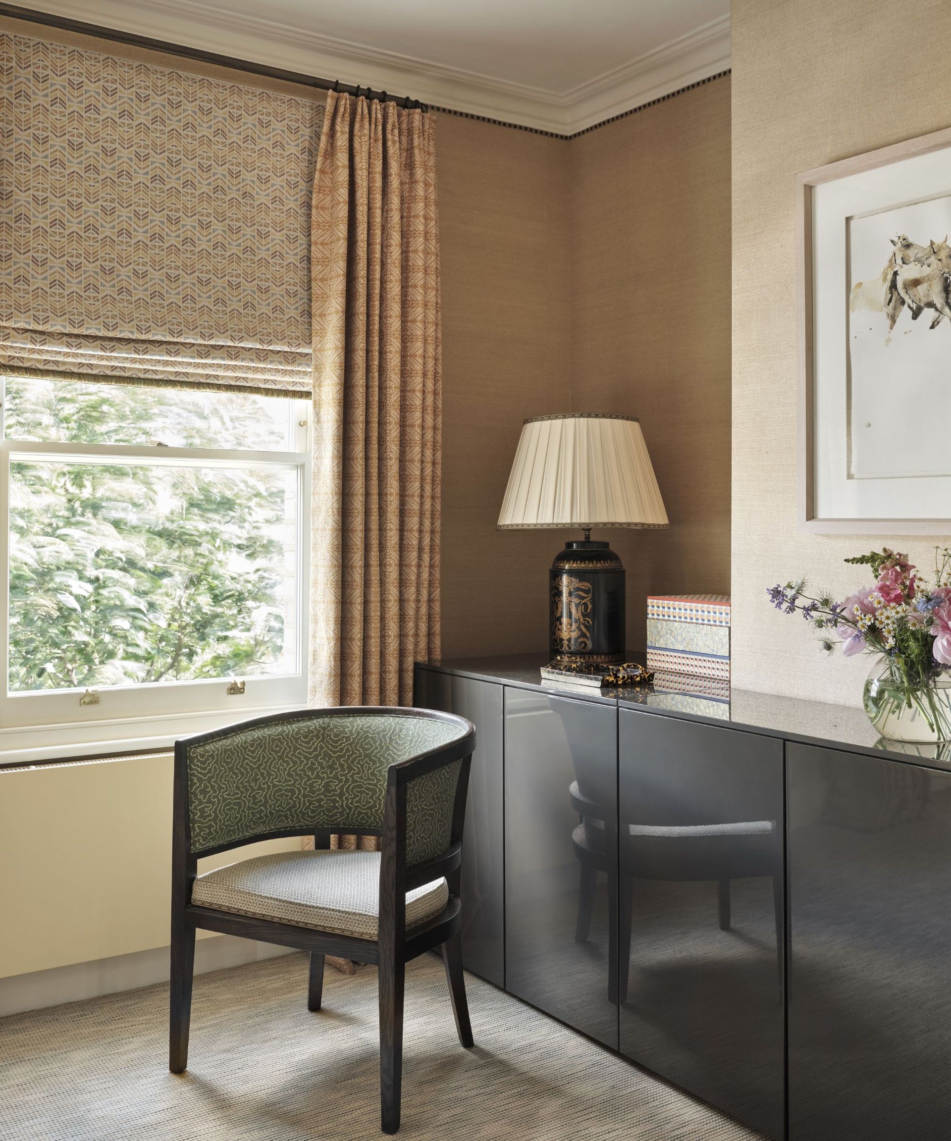 This inviting house is a masterclass in using bold color combinations ...