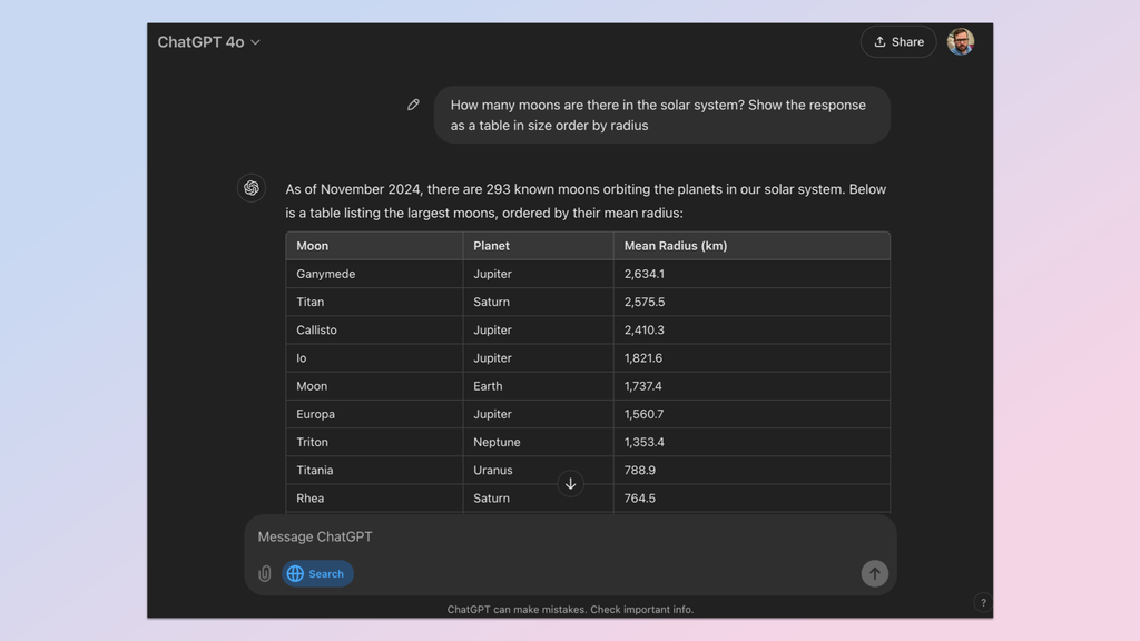 I spent the weekend with ChatGPT Search — goodbye, Google | Tom's Guide