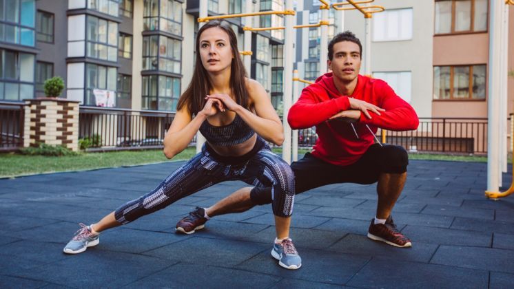 Keep Moving At Home With This Beginner Bodyweight Workout | Coach