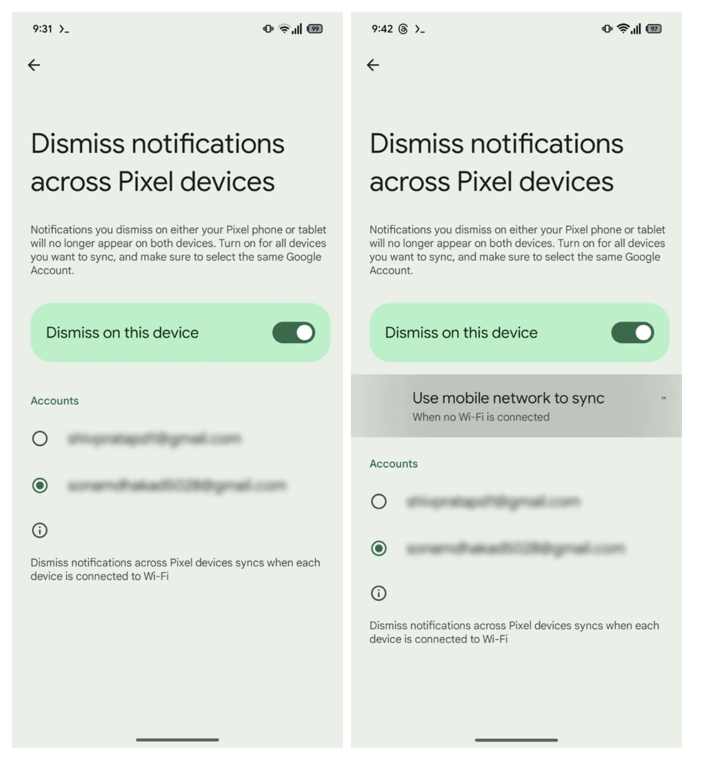 Google might finally let you sync Pixel notifications over cellular ...