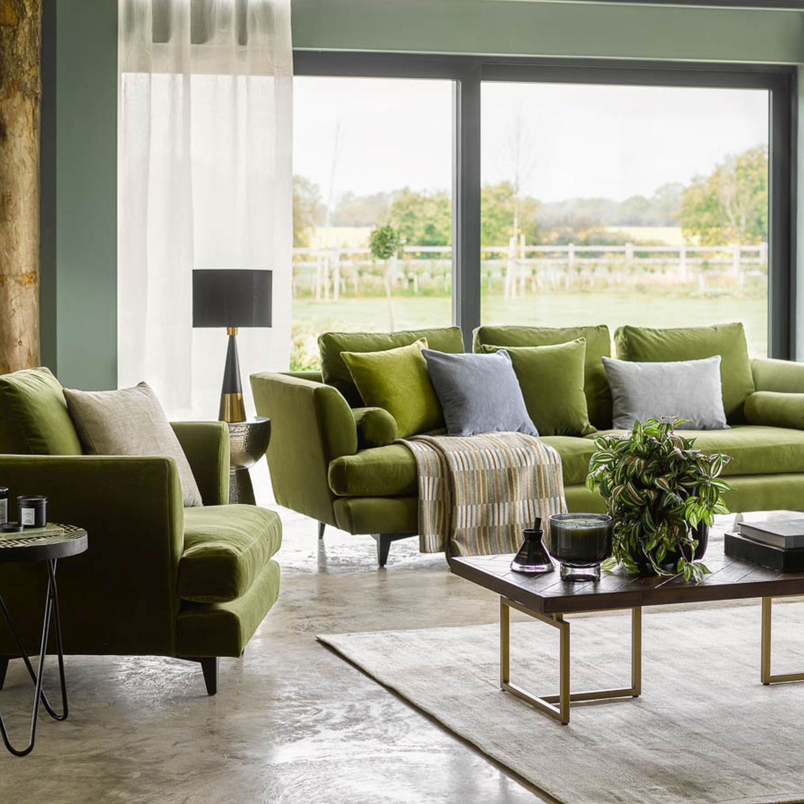 How to make a sofa look expensive like an interior stylist | Ideal Home