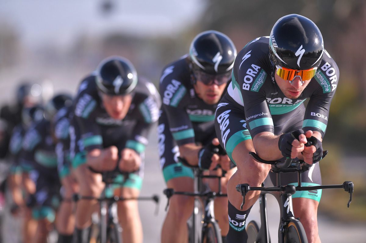Tirreno-Adriatico: Bora-Hansgrohe limit losses in opening TTT | Cyclingnews