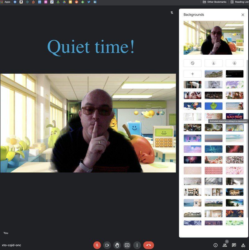 How to set up animated video backgrounds in Google Meet | Android Central