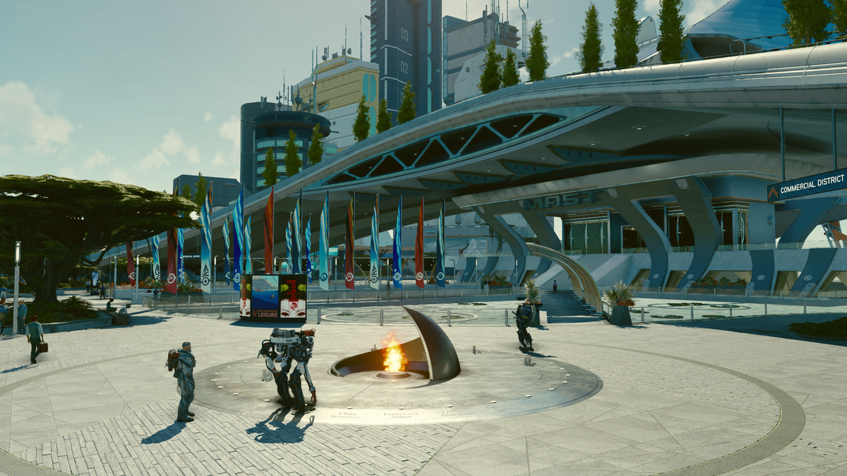 Nope, not a bug: Starfield's city maps just look like that | PC Gamer