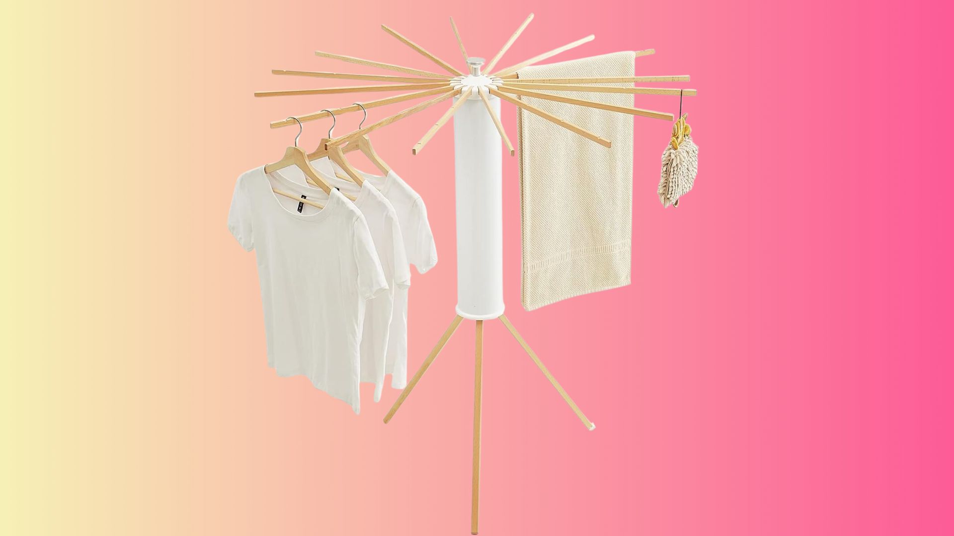 This Amazon Clothes Drying Rack Proves Everything Can be Pretty