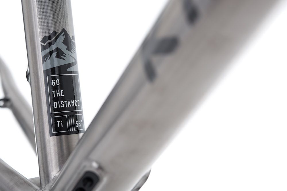 GTD titanium ultra-endurance titanium frameset launched by Kinesis ...