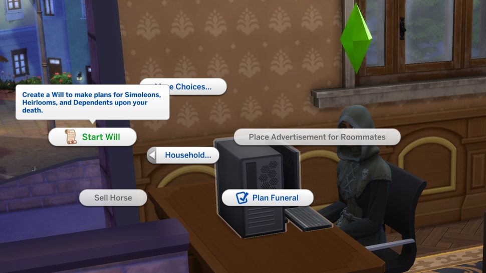 How to write a will in The Sims 4 Life and Death | GamesRadar+