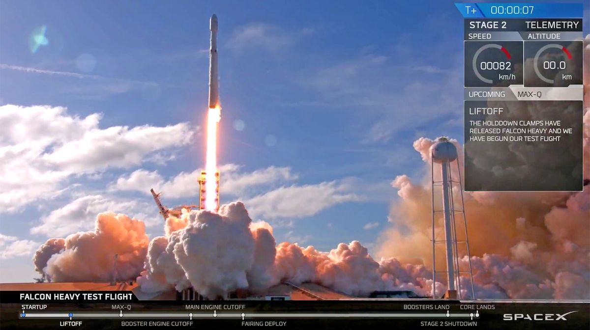 SpaceX's First Falcon Heavy Rocket Mission in Photos: Page 4 | Space
