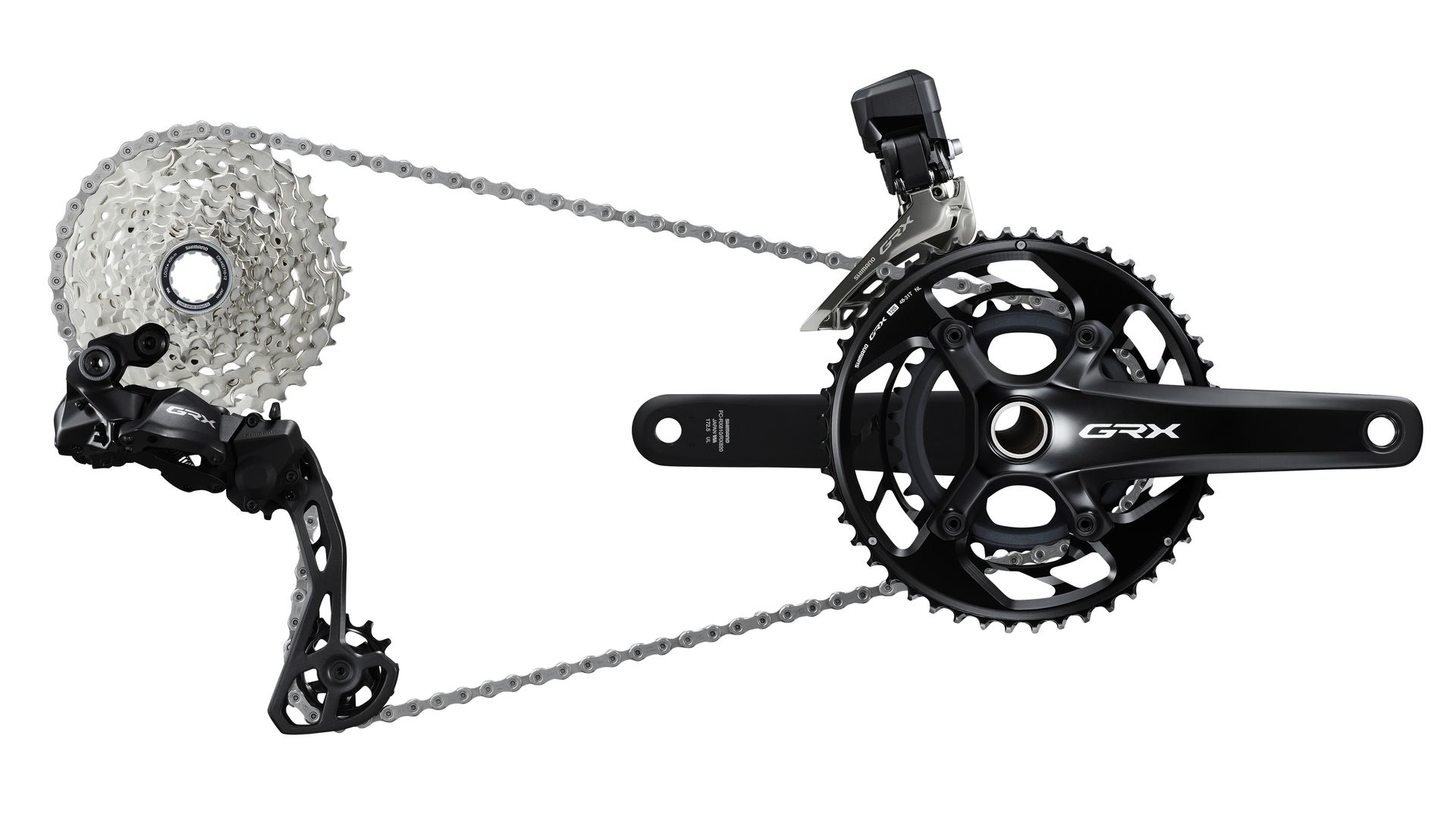 Shimano GRX 12-speed goes electronic with 2x12-speed Di2 shifting ...