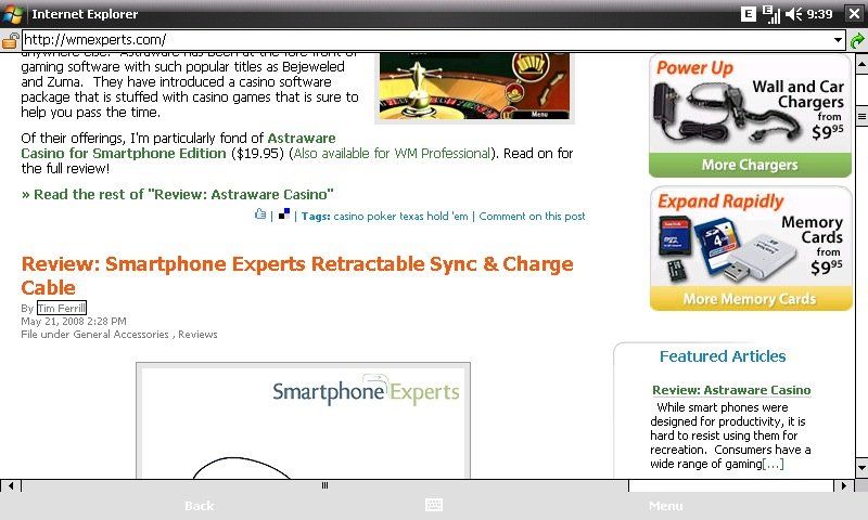 Iris Web Browser Brings Webkit to Windows Mobile, TODAY | Windows Central