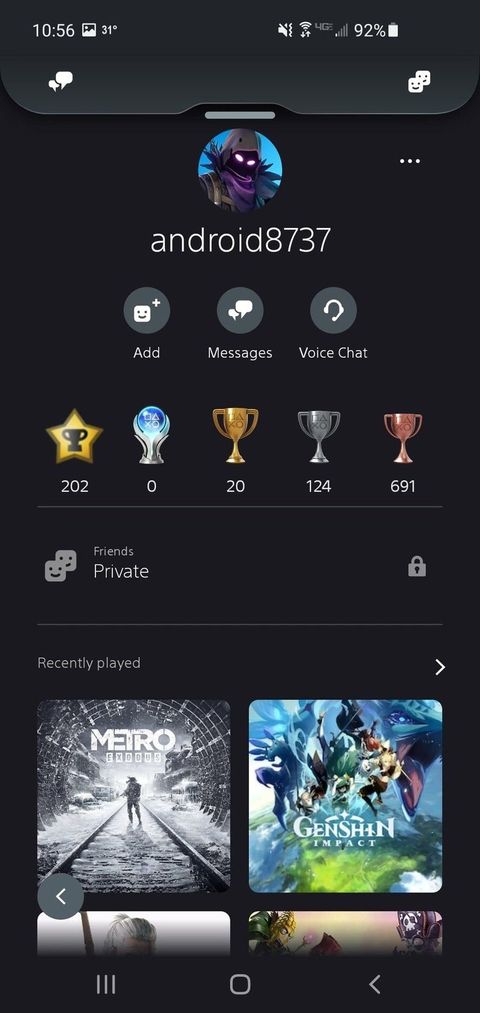 How to add and chat with friends in the PlayStation App for Android ...