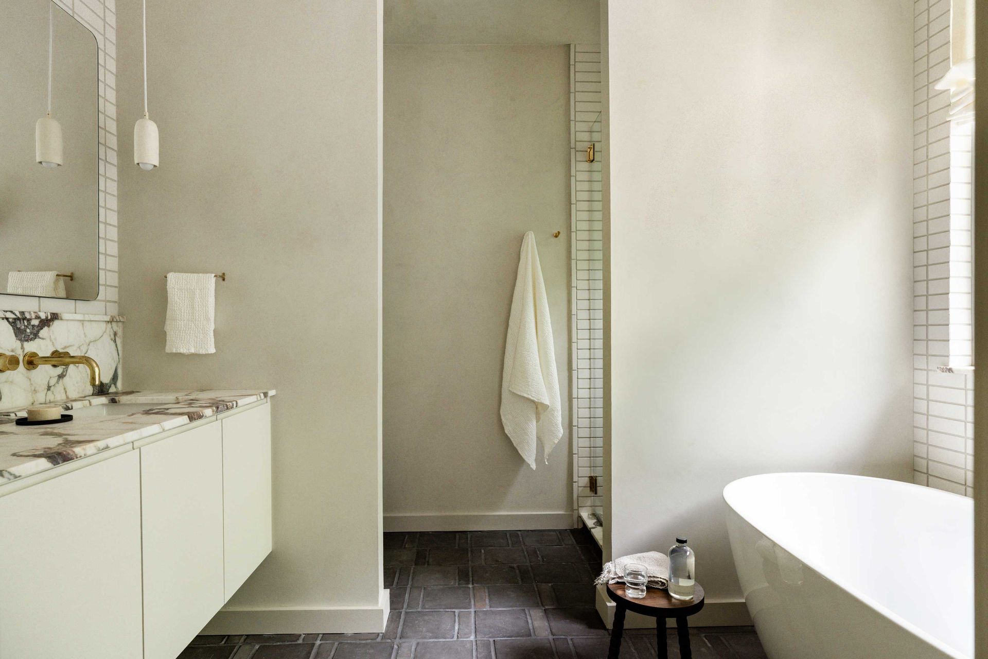 These textured bathroom wall ideas bring a spa-like luxury | Livingetc
