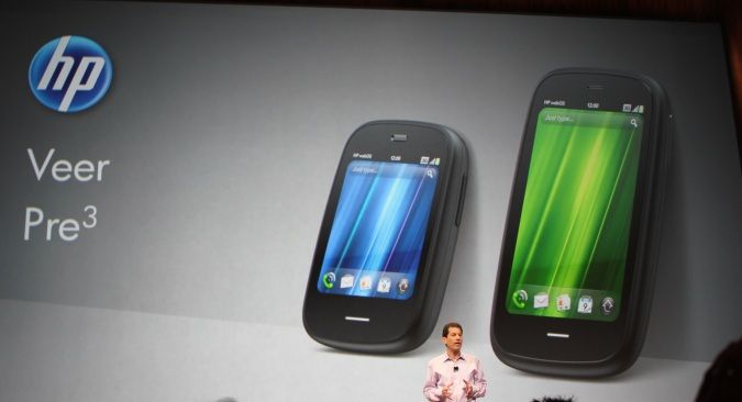 HP Announces Really Small Veer webOS Phone, Pre 3 with 1.4-GHz ...