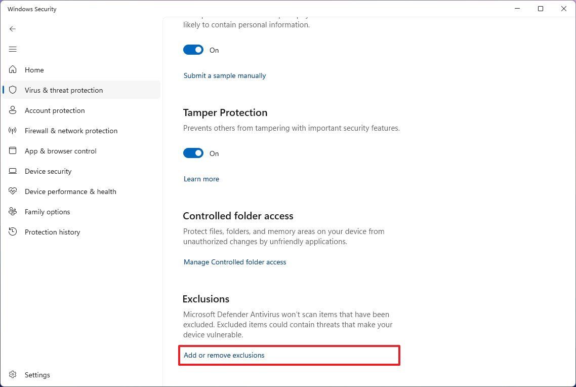 How to get started with Microsoft Defender Antivirus on Windows 11 ...