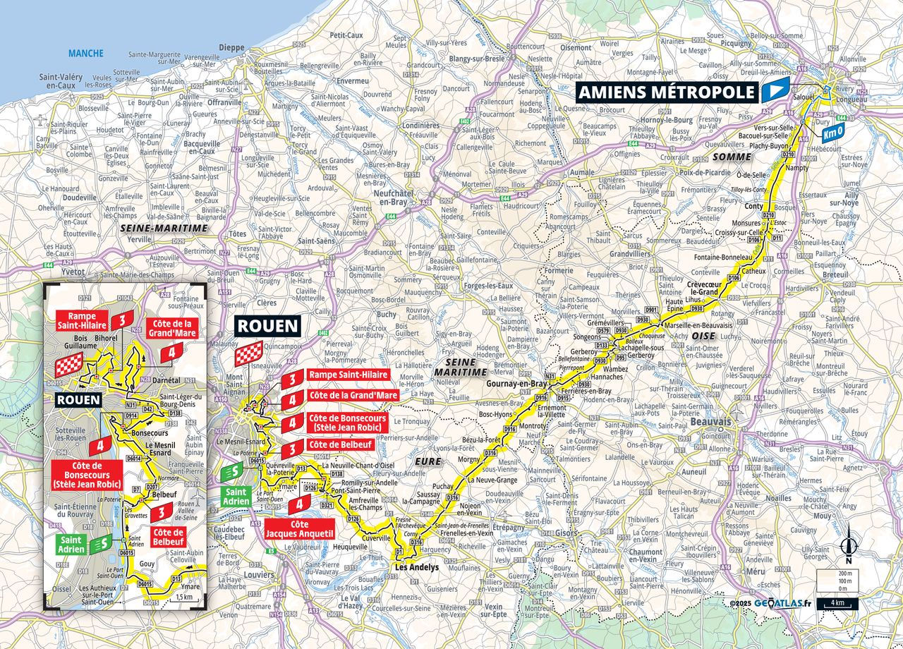 Tour de France 2025 route: everything you need to know | Cycling Weekly