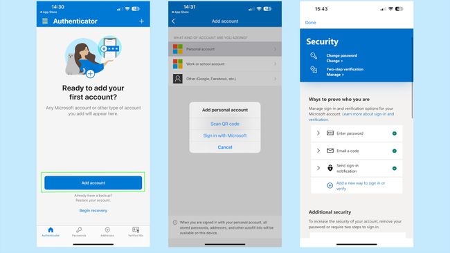 How to set up two-factor authentication for your Microsoft account ...