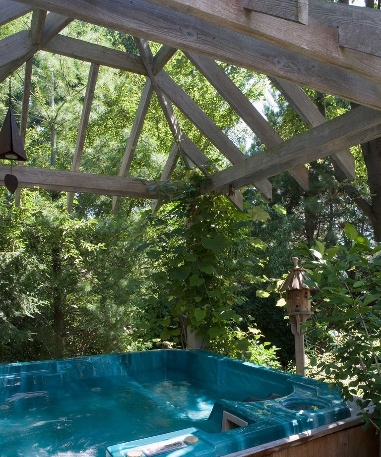Hot tub shelter ideas: 11 enclosures, canopies, and more | Gardeningetc
