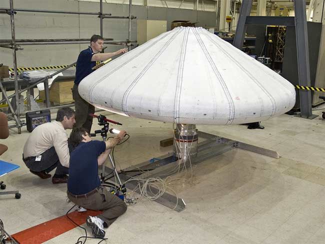 Inflatable Spacecraft Shield Works, Space Test Shows | Space