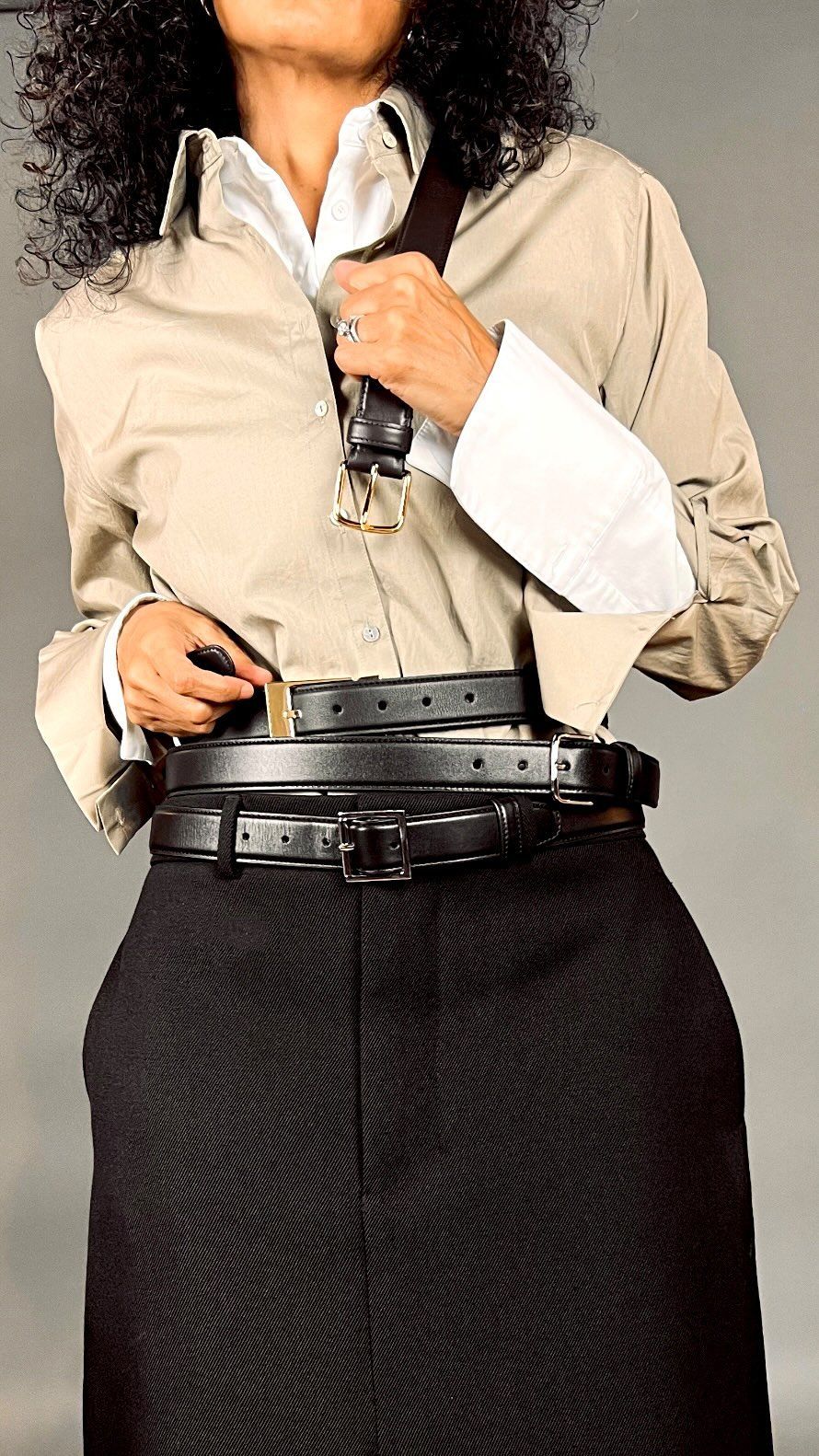 Fashion People Know Layered Belts Will Be a Key Trend for Spring | Who ...