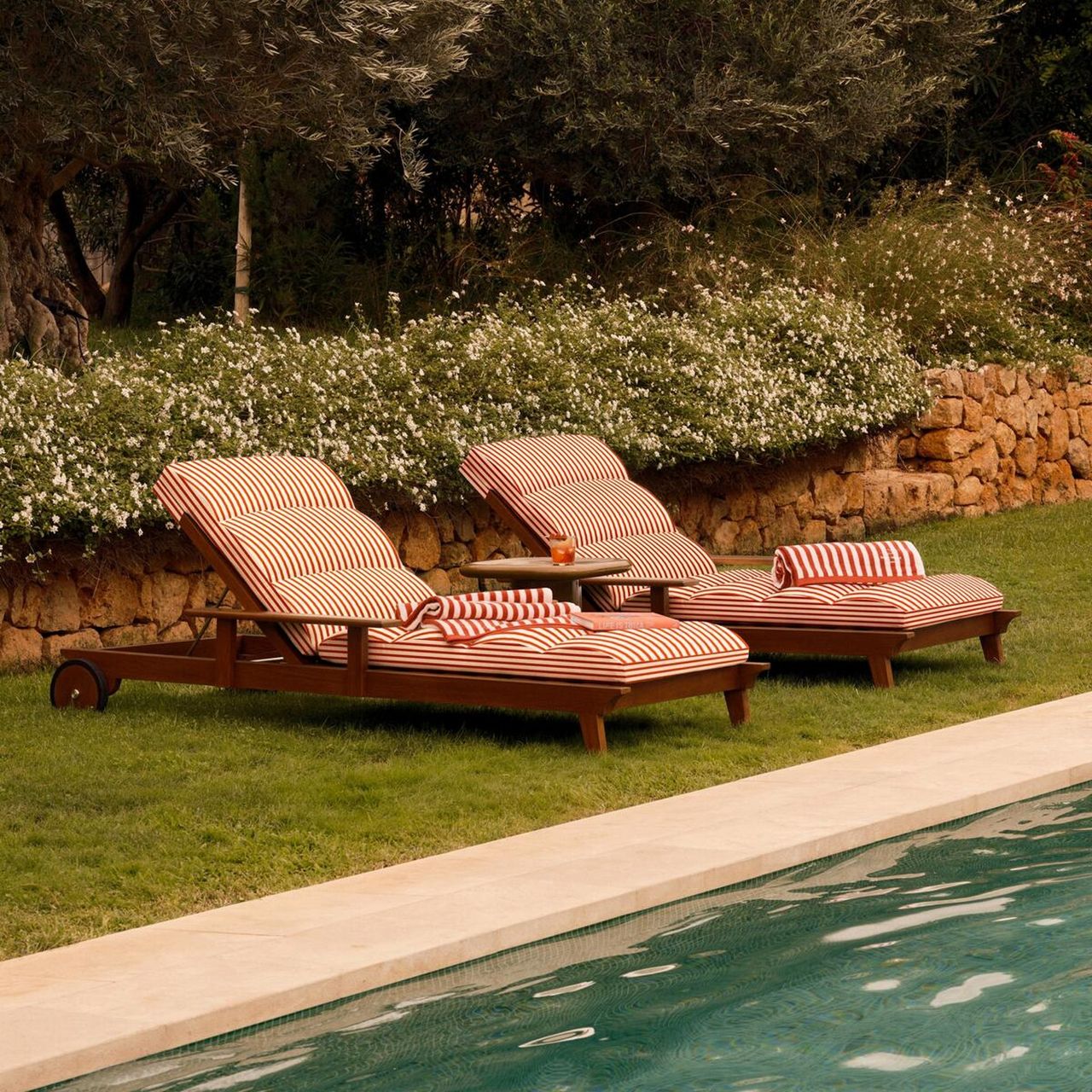 You can buy Soho House’s striped sun loungers at Soho Home | Ideal Home
